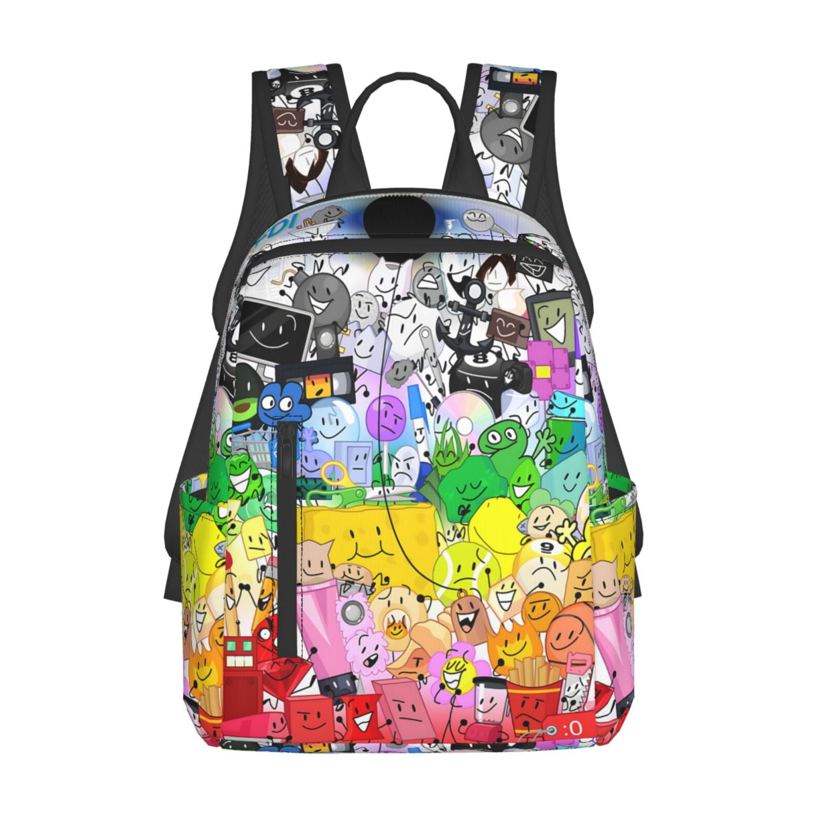 Anime Battle For Dream Island Bfdi Backpacks Large Capacity Travel ...