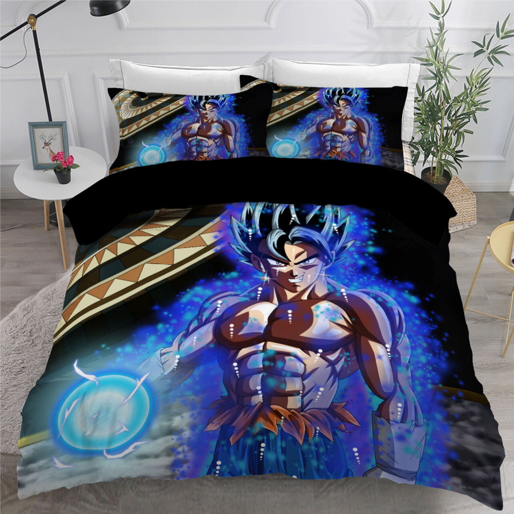 Anime Bedding Set Duvet Cover & Pillow with Striking Design and Vibrant ...