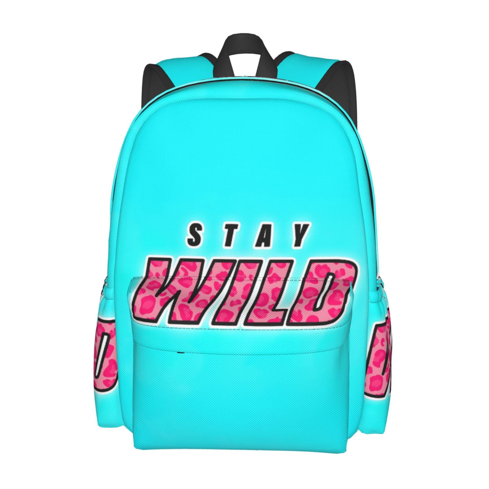 Stay Wild Backpack Women Kawaii Backpacks Cartoon Bookbag Lightweight ...