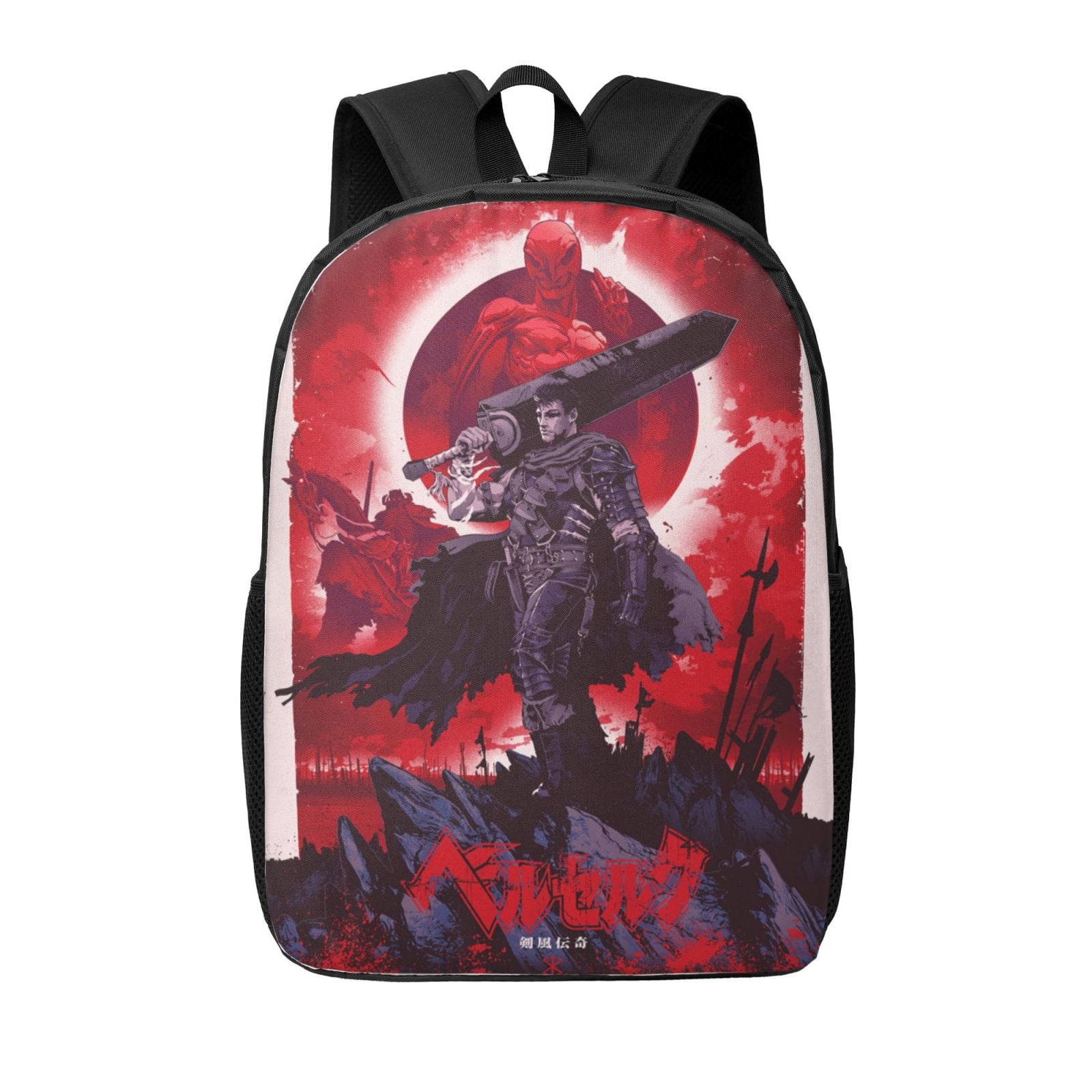 Anime Berserk Backpack 17 Inch Large Capacity Casual School Bag ...