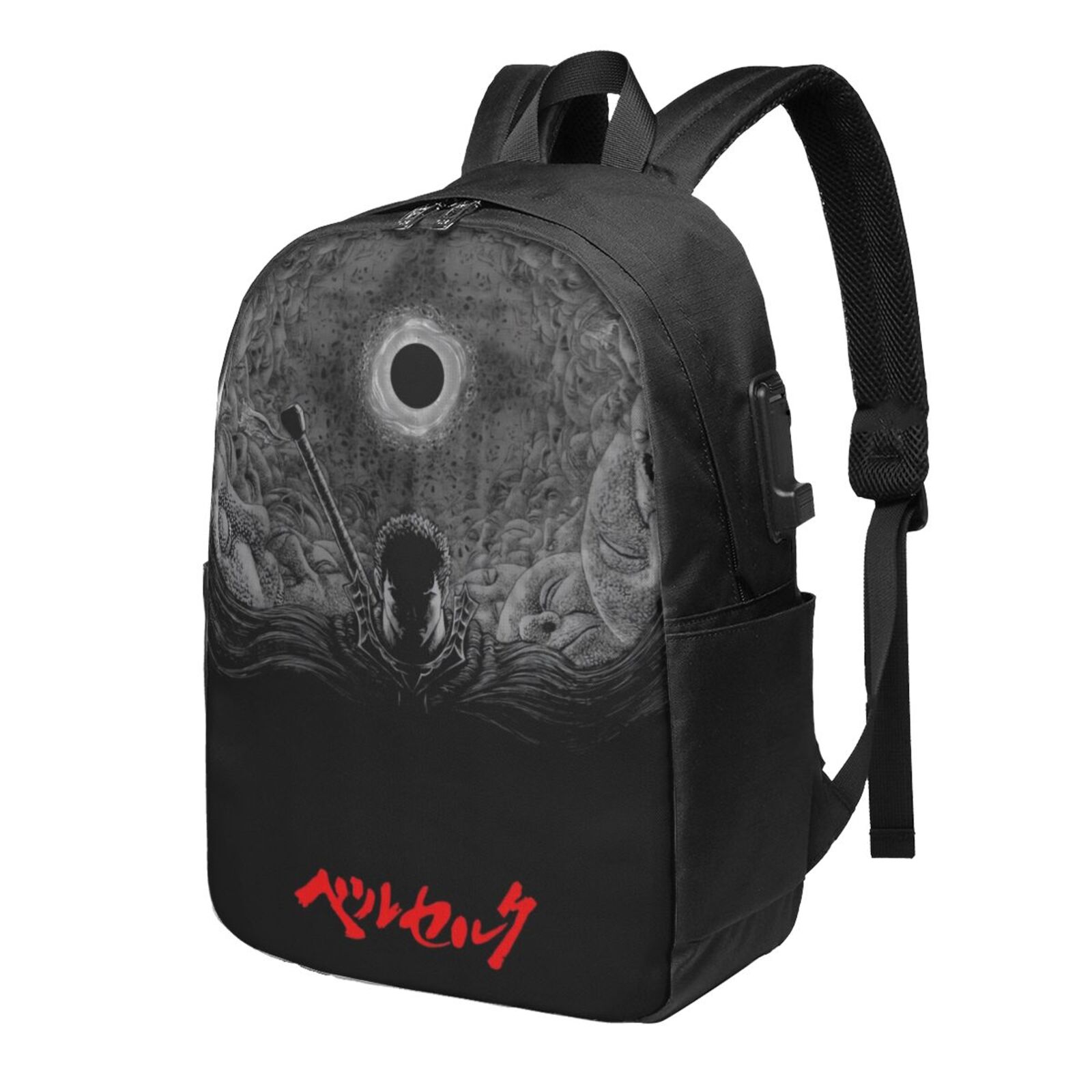 Anime Berserk Backpack For Men Women Teen , Water Resistant Casual ...