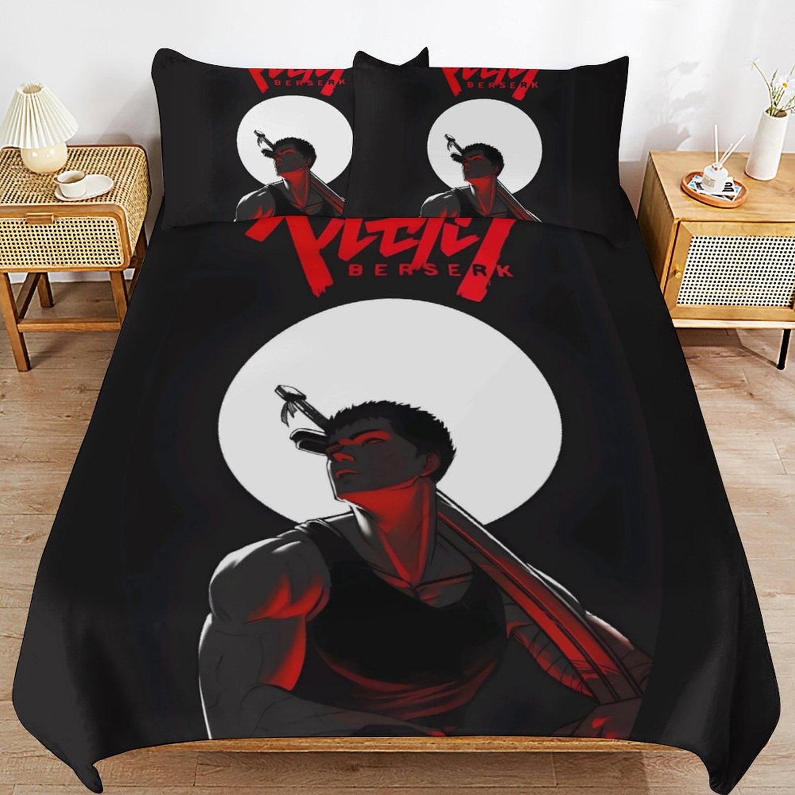 Anime Berserk Bed Duvet Cover Microfiber Bedding Sets 3D Printed ...