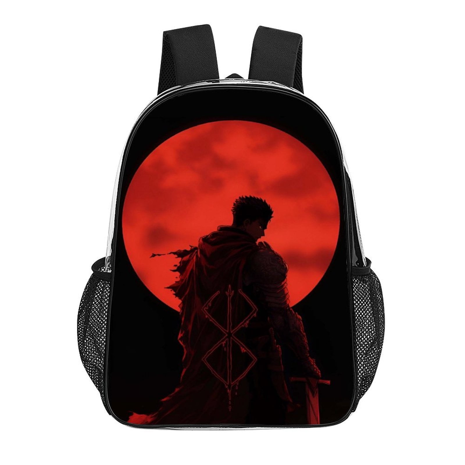 Anime Berserk Clear Backpack Transparent Bag 17 Inch Large Capacity ...