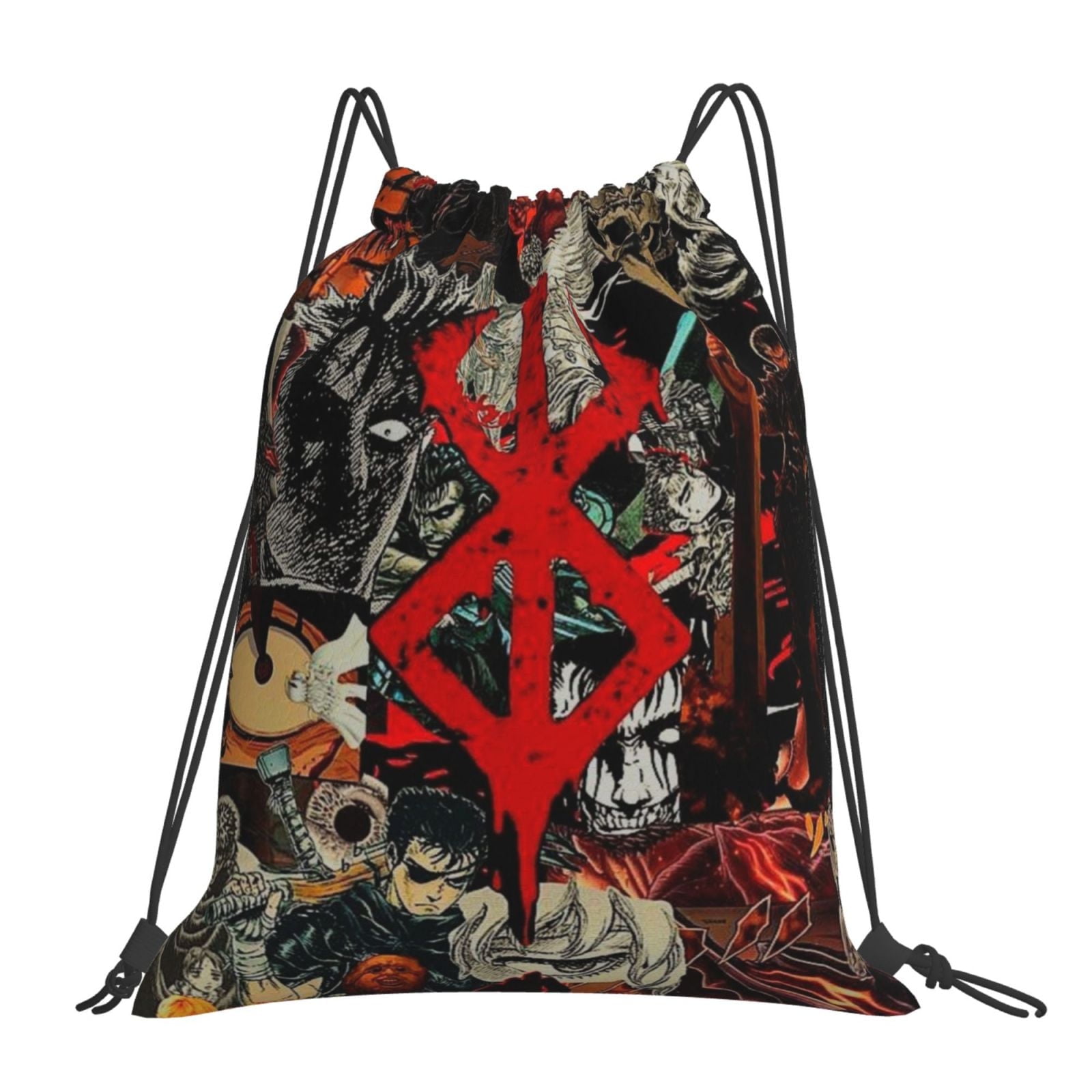 Anime Berserk Drawstring Backpack Sport Gym Bag For Yoga Swimming ...