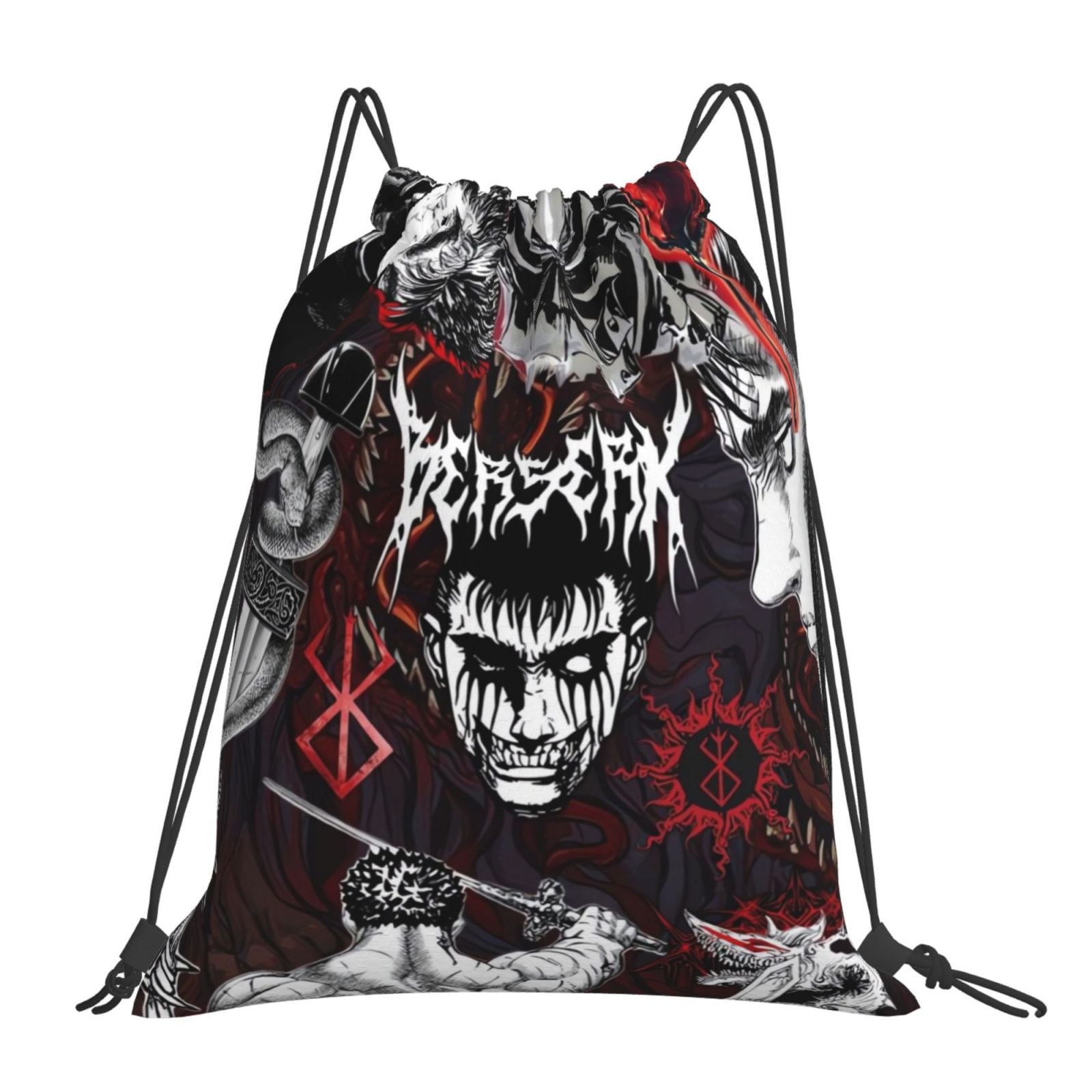 Anime Berserk Drawstring Backpack Sport Gym Bag For Yoga Swimming ...