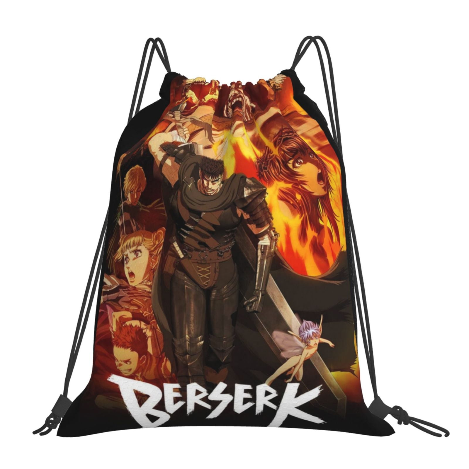 Anime Berserk Drawstring Backpack Sport Gym Bag For Yoga Swimming ...