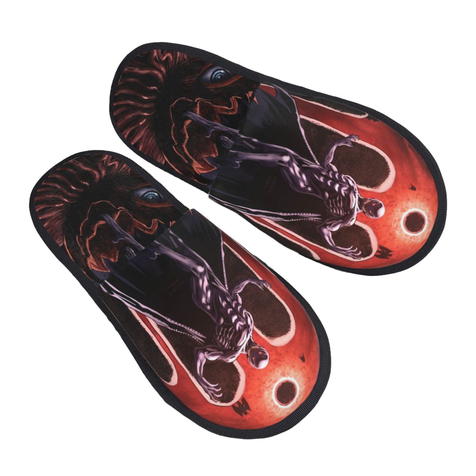 Anime Berserk Furry Slippers For Men Women Fuzzy House Slippers Winter ...
