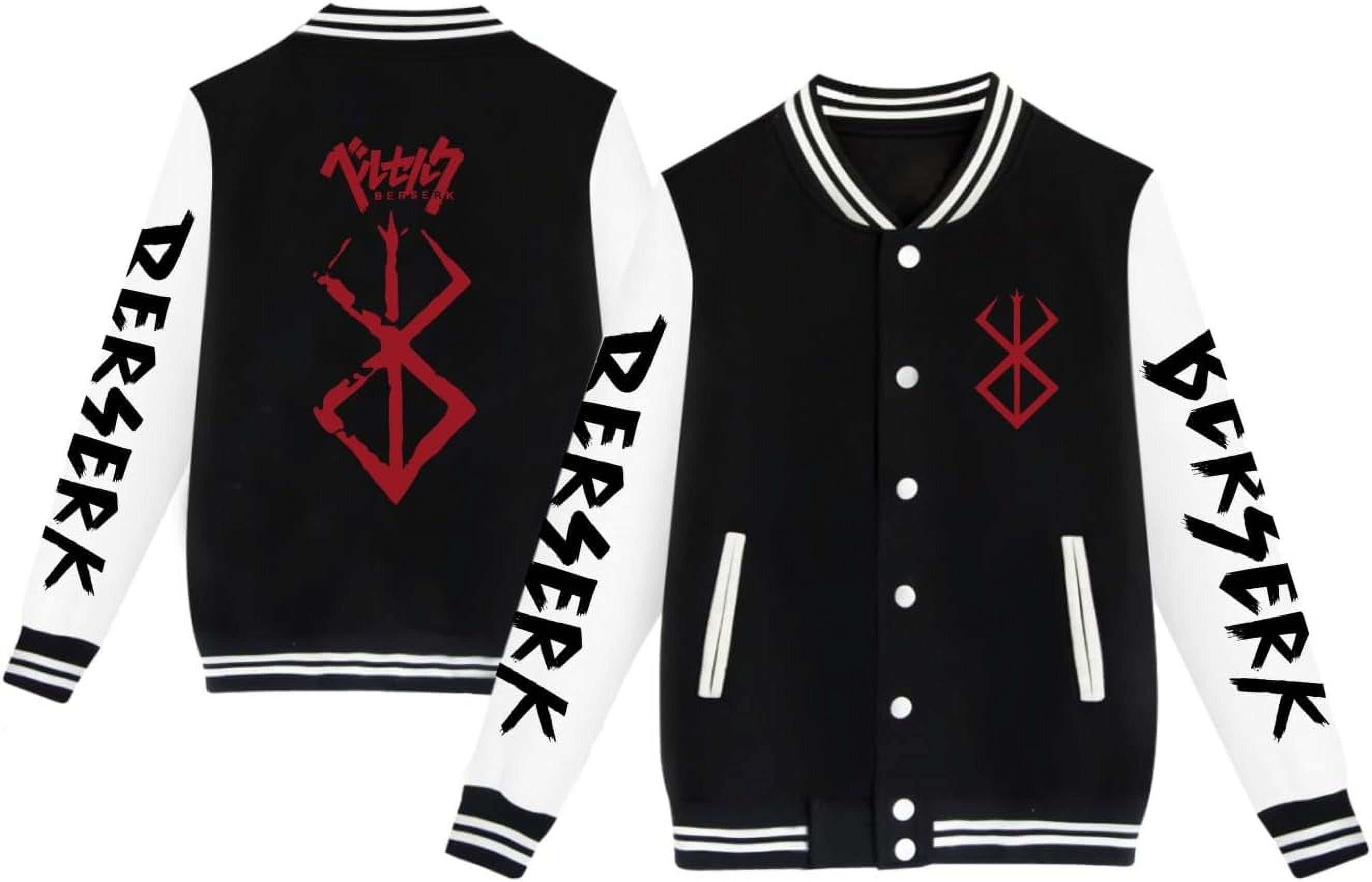 Anime Berserk Jacket Japanese Cosplay Cotton Jacket Pullover Jacket ...