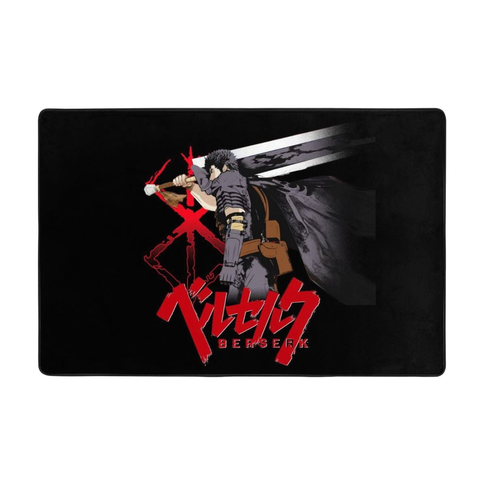Anime Berserk Rugs Washable Cover Floor Rug Carpets Bathroom ...