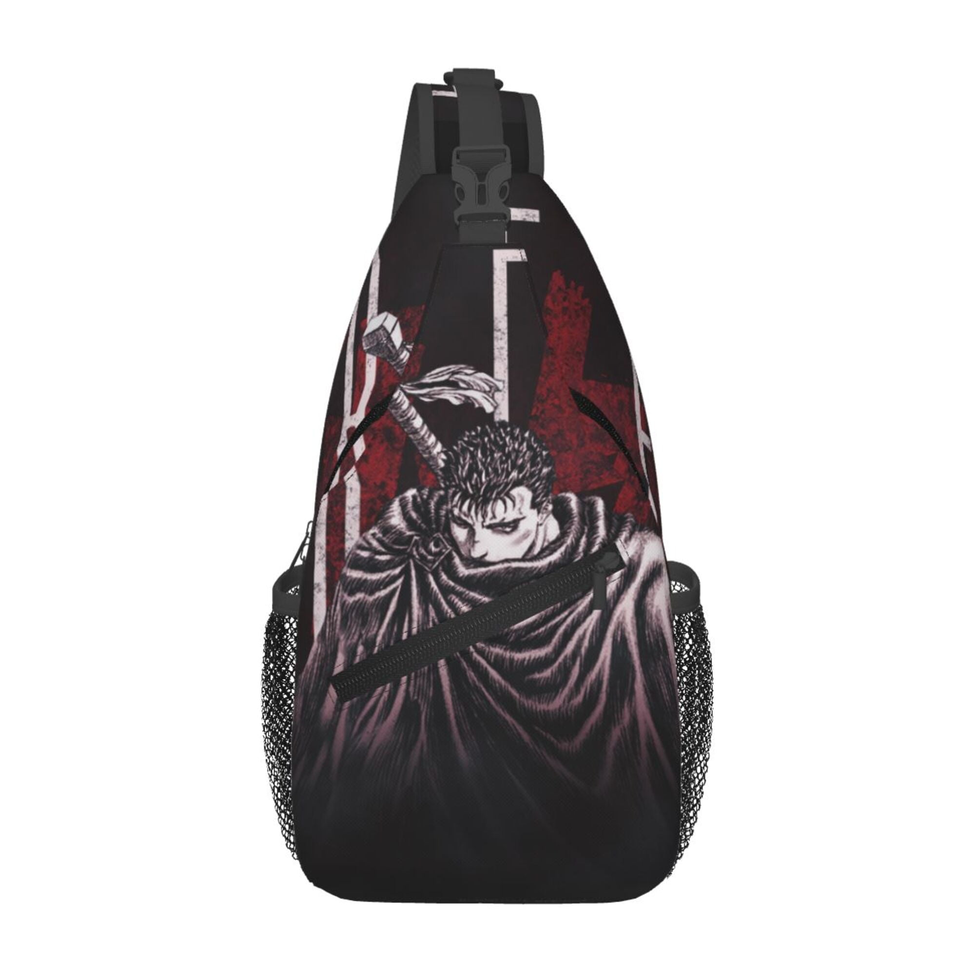 Anime Berserk Sling Backpack Crossbody Shoulder Bags for Men Women ...