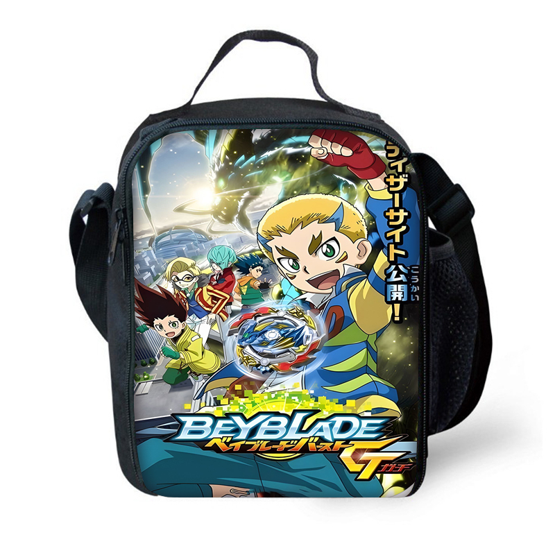 Anime Beyblades Backpack with Lunch Bags ,Pencil Bags，（Ship according ...