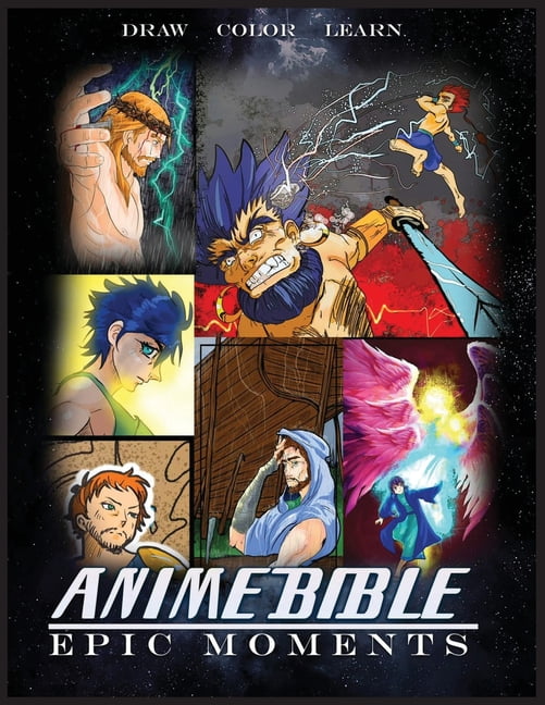 Anime Bible Epic Moments: Anime Bible Epic Moments : Coloring Book ...