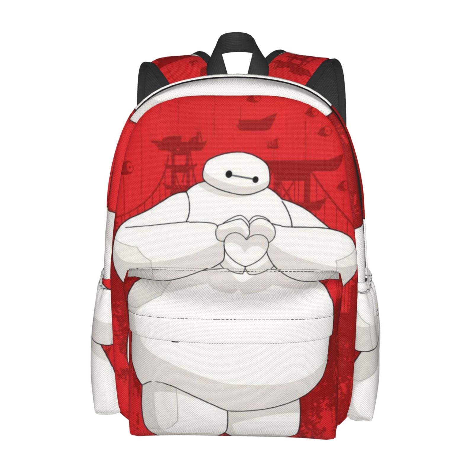 Big Hero 6 Baymax Backpack Women Kawaii Backpacks Cartoon Bookbag ...