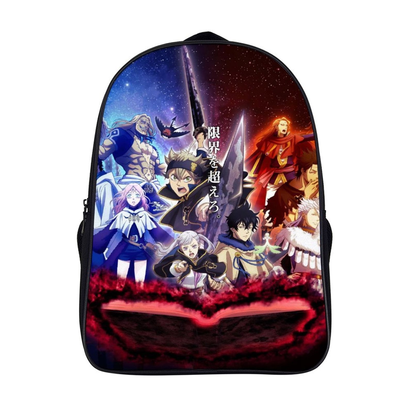 Anime Black Clover Schoolbag Backpack Satchel Bookbag Student Daypack 2 ...