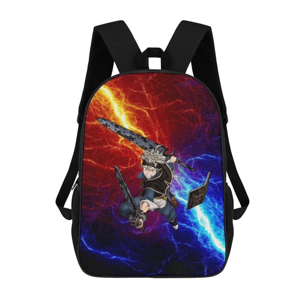 Anime Black Clover Unisex, Leisure Backpack for Adults , Size17x 12.6 X ...