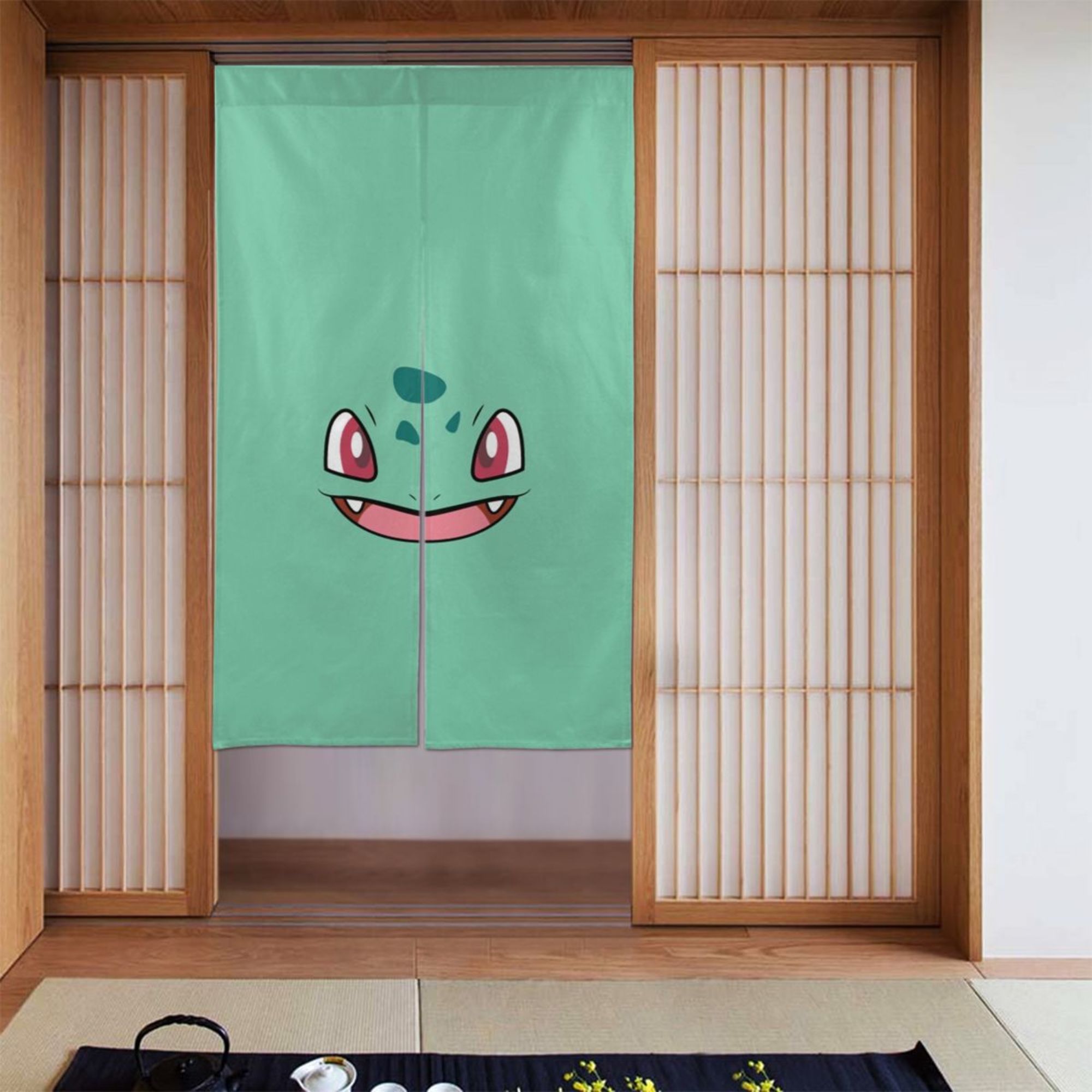 Anime Blackout Curtains for Girls Boy Home Decor, B-ulbasaur Anime ...