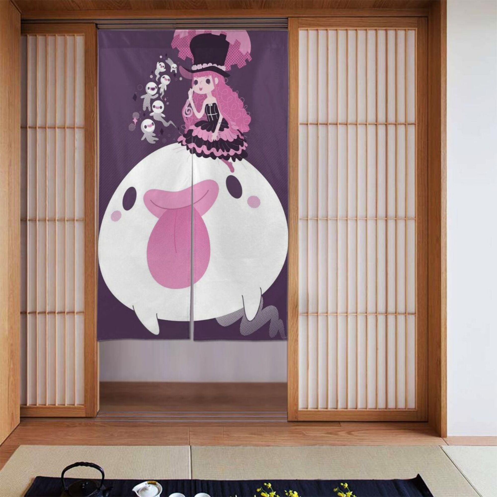 Anime Blackout Curtains for Girls Boy Home Decor, Perona Anime ...