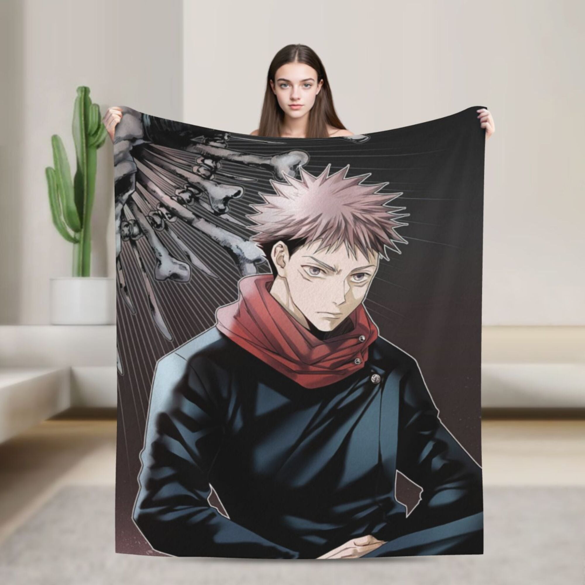 Anime Blanket, Jujutsu Kaisen Blanket, Super Soft Throw Blanket For ...