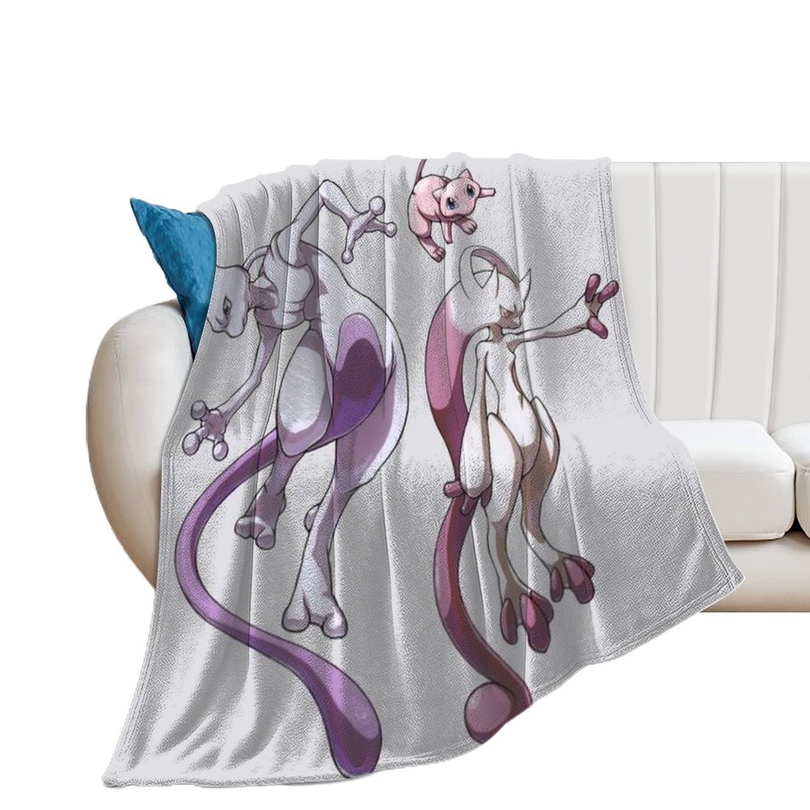 Anime Blankets Pokemon Throw Blanket 30"*40"（76*100cm） Pokemon Merch ...