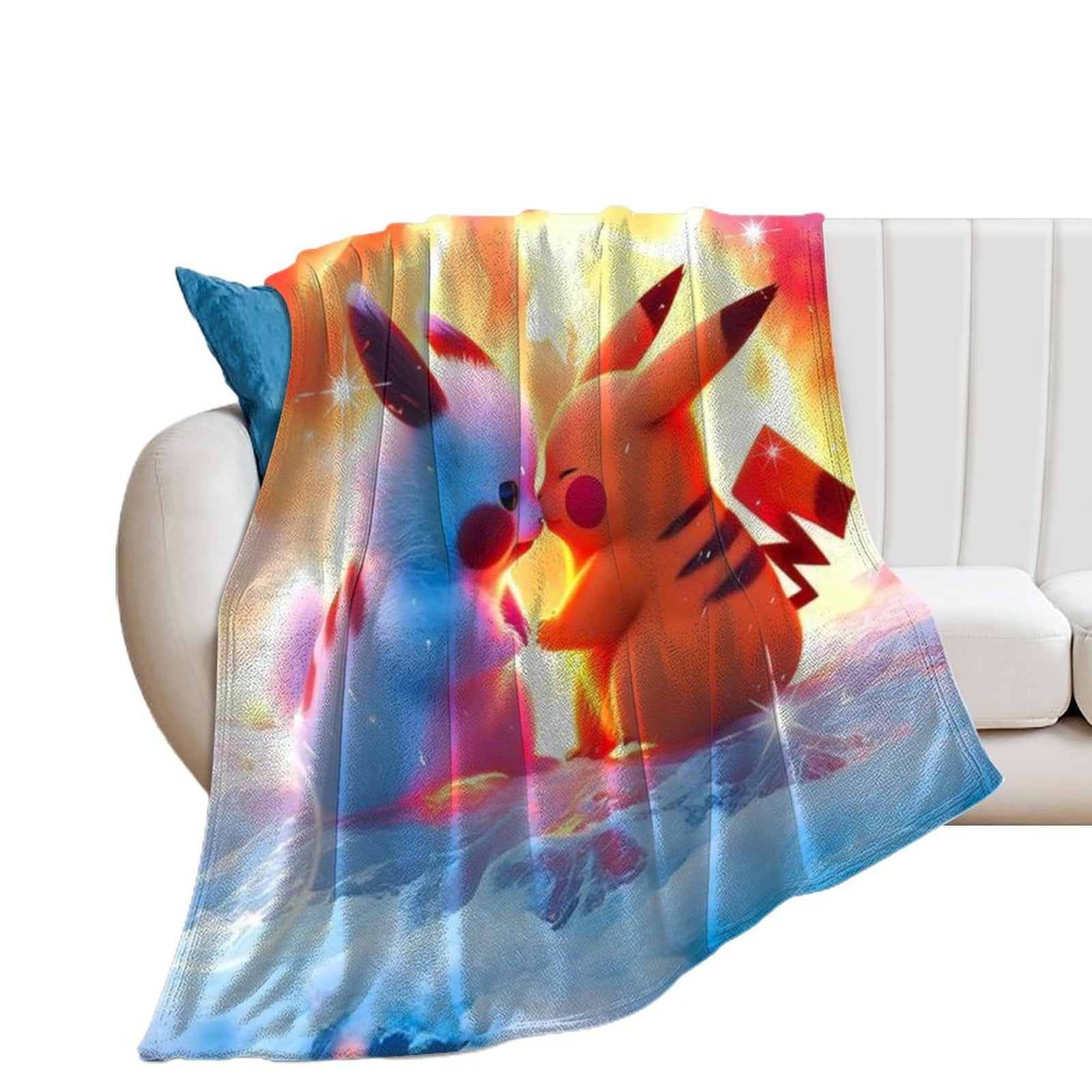 Anime Blankets Pokemon Throw Blanket 30"*40"（76*100cm） Pokemon Merch ...