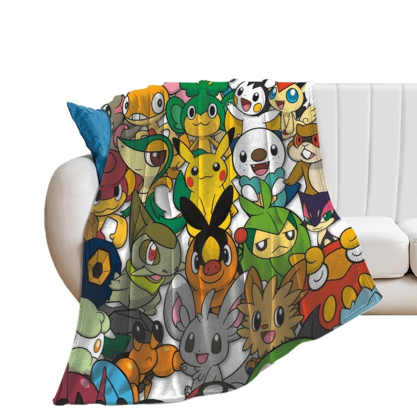 Anime Blankets Pokemon Throw Blanket 50"*60"（130*150cm） Pokemon Merch ...