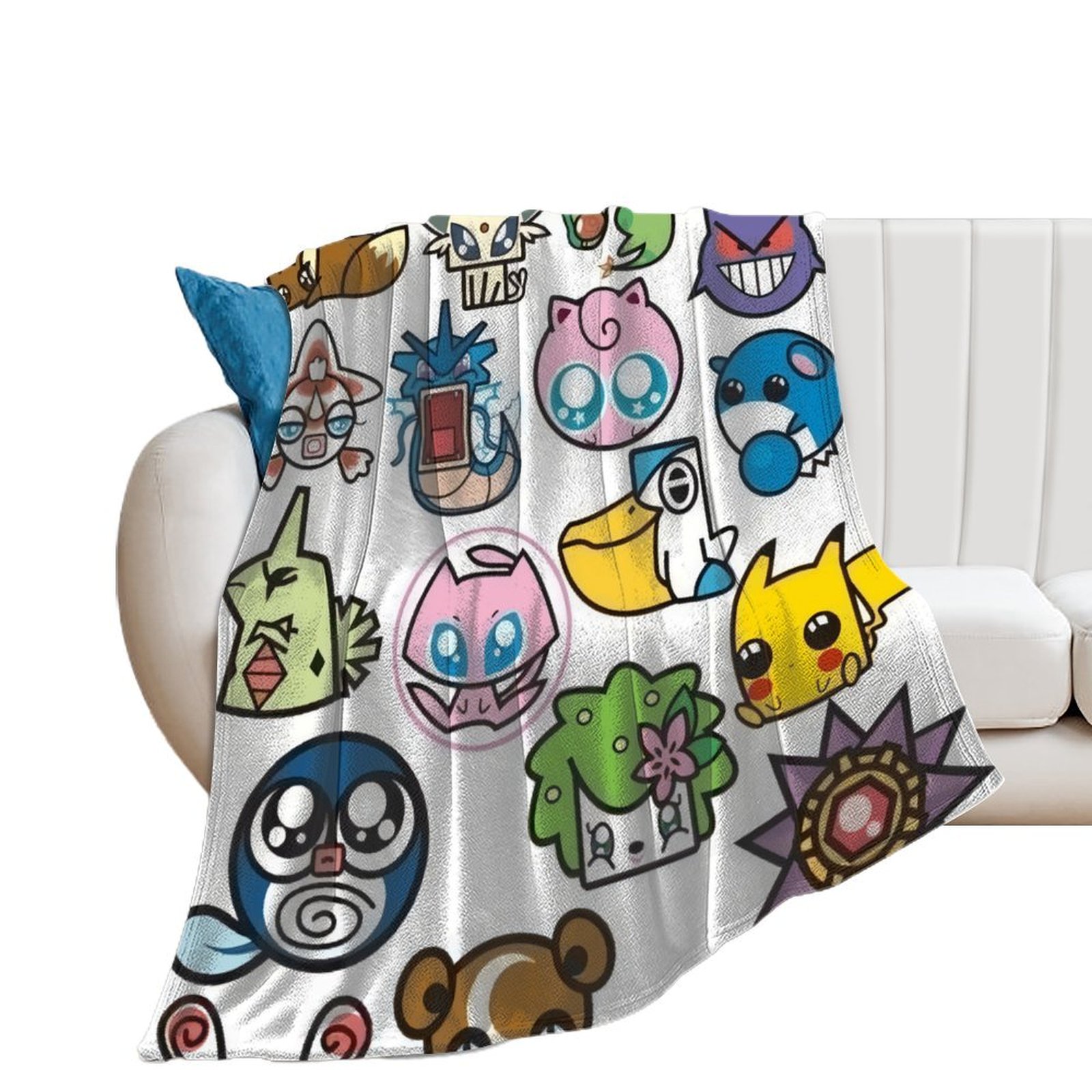 Anime Blankets Pokemon Throw Blanket 50"*60"（130*150cm） Pokemon Merch ...