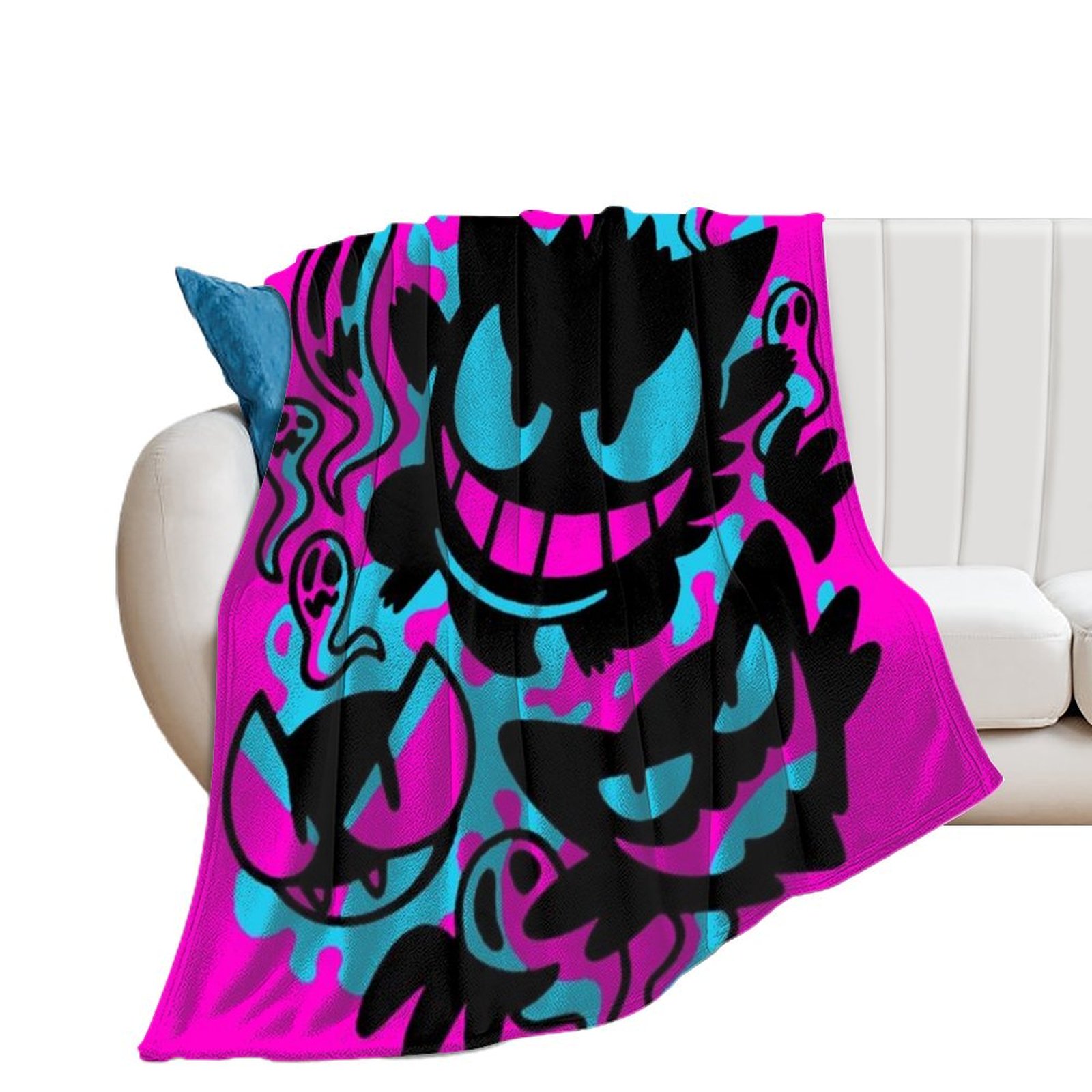 Anime Blankets Pokemon Throw Blanket 60"*80"（150*200cm） Pokemon Merch ...