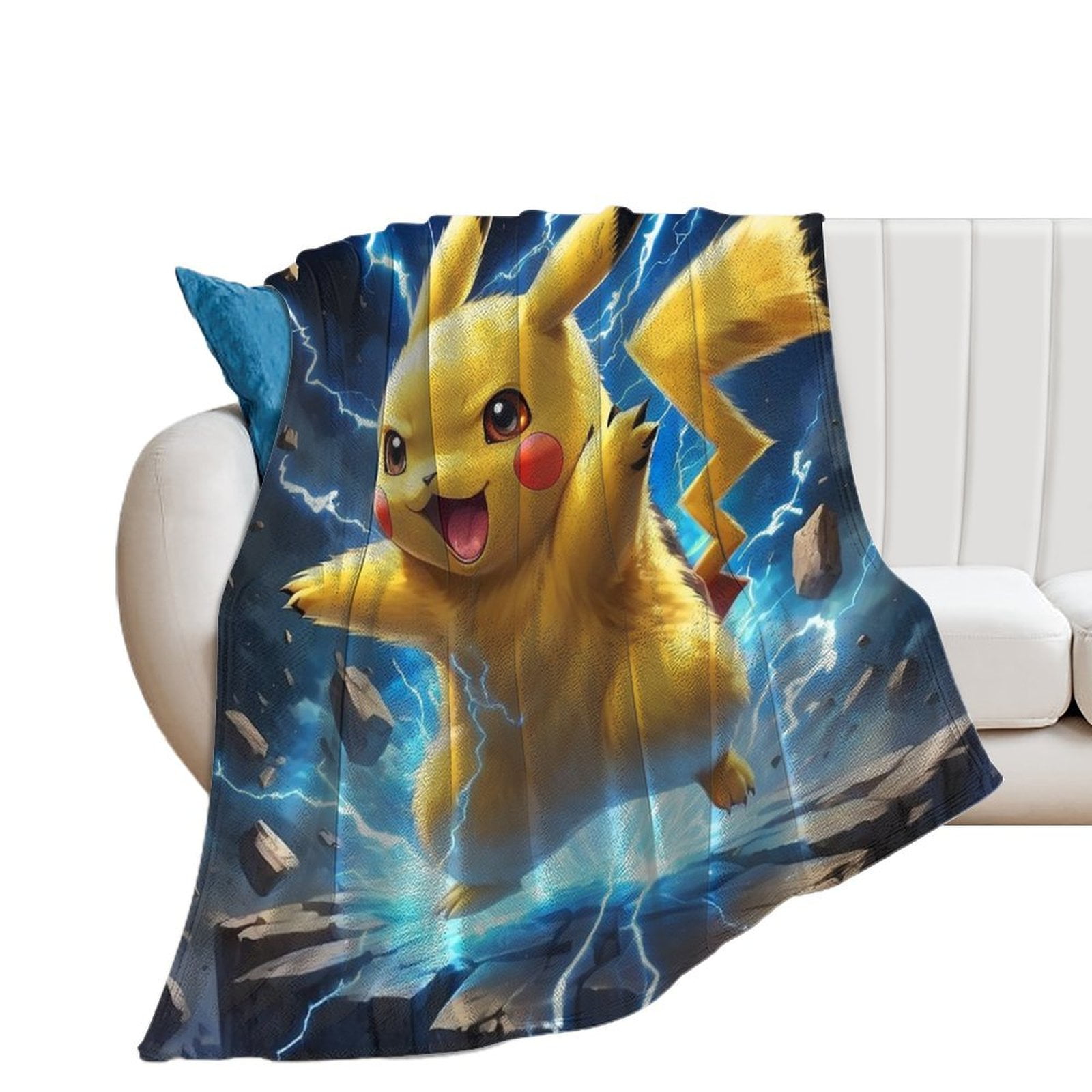 Anime Blankets Pokemon Throw Blanket 60"*80"（150*200cm） Pokemon Merch ...