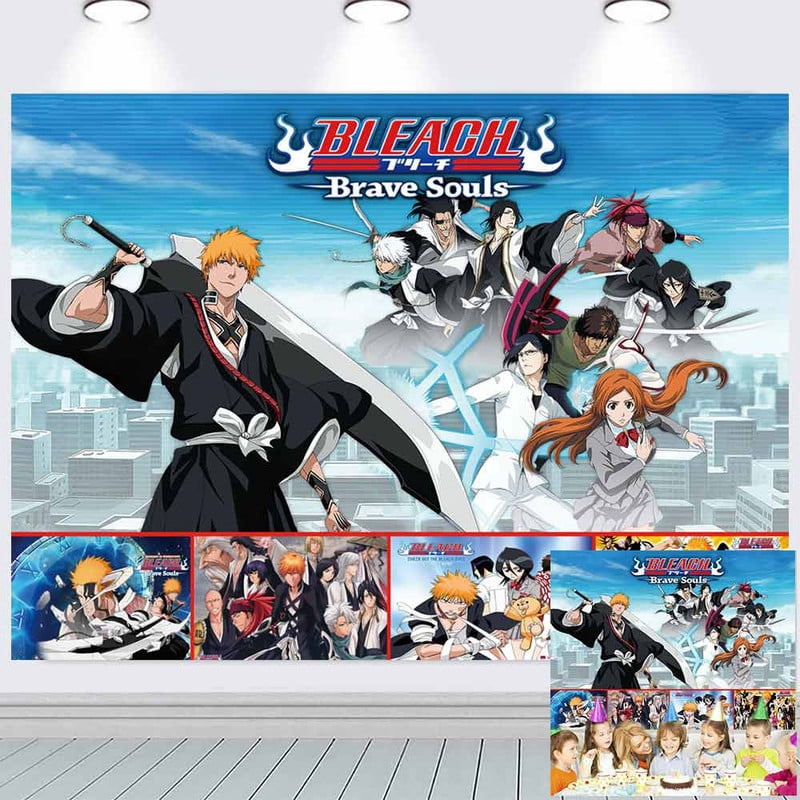 Anime Bleach Backdrop Banner Party Supplies Poster Movie Theme ...