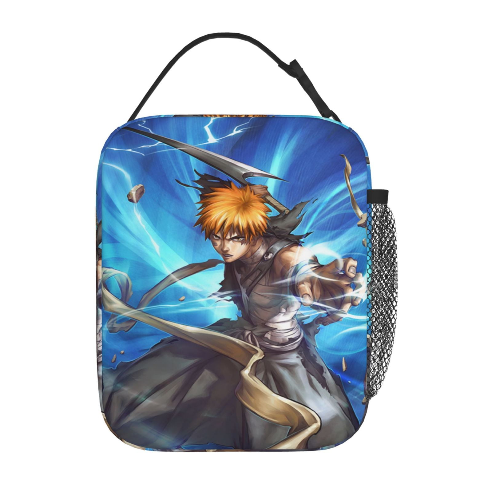 Anime Bleach Ichigo Kurozaki Lunch Box Insulated Lunch Bag For Cute ...