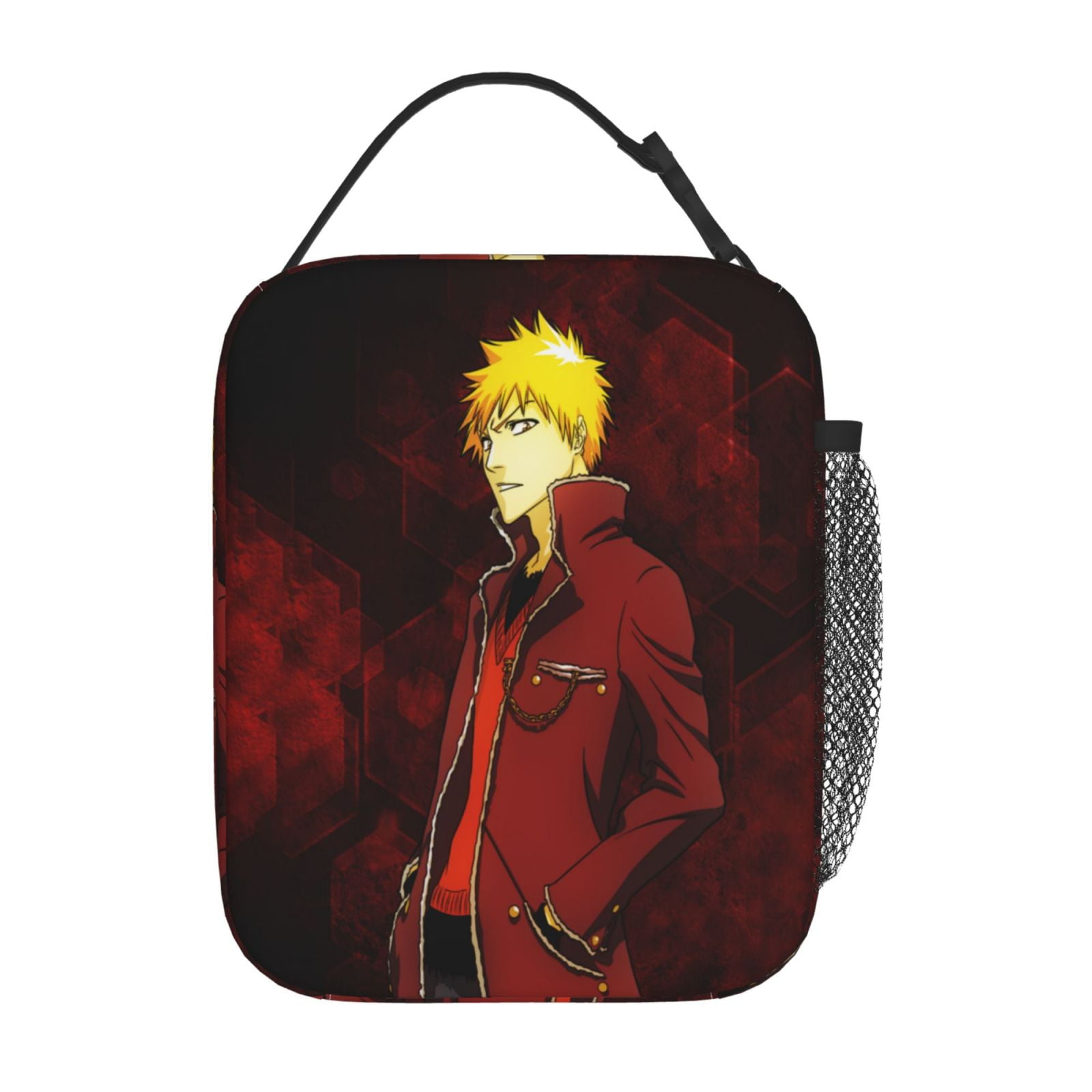Anime Bleach Ichigo Kurozaki Lunch Box Insulated Lunch Bag For Cute ...