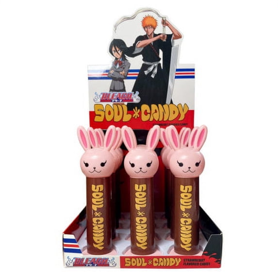 Anime Bleach Soul Candy Dispenser, 0.7 Ounces of Strawberry Flavored ...