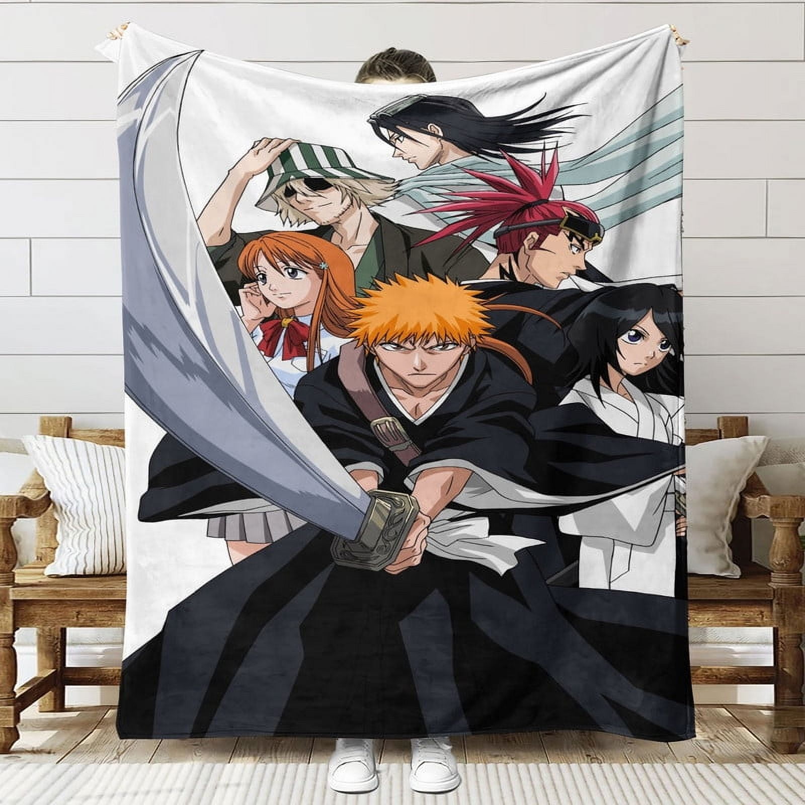 Anime Bleach Throw Blanket Gifts for Fans Lover Girls Boys Women ...