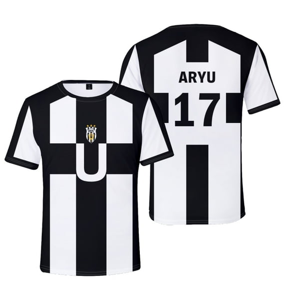 Anime Blue Lock Baro Team Uniform Sports T-shirt Merch Unisex Sports ...