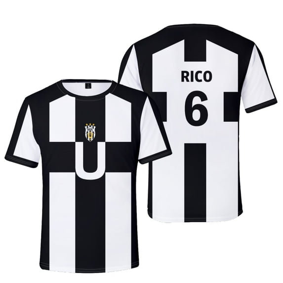 Anime Blue Lock Baro Team Uniform Sports T-shirt Merch Unisex Sports ...