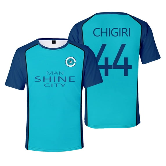 Anime Blue Lock Manshine City Seishiro Team Uniform Sports T-shirt ...