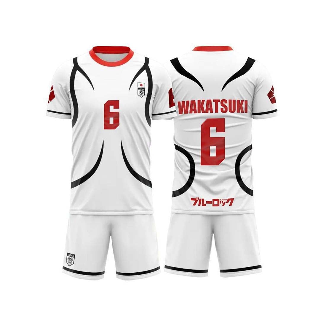 Anime Blue Lock U20 Jersey Sae Itoshi Merch - Walmart.com