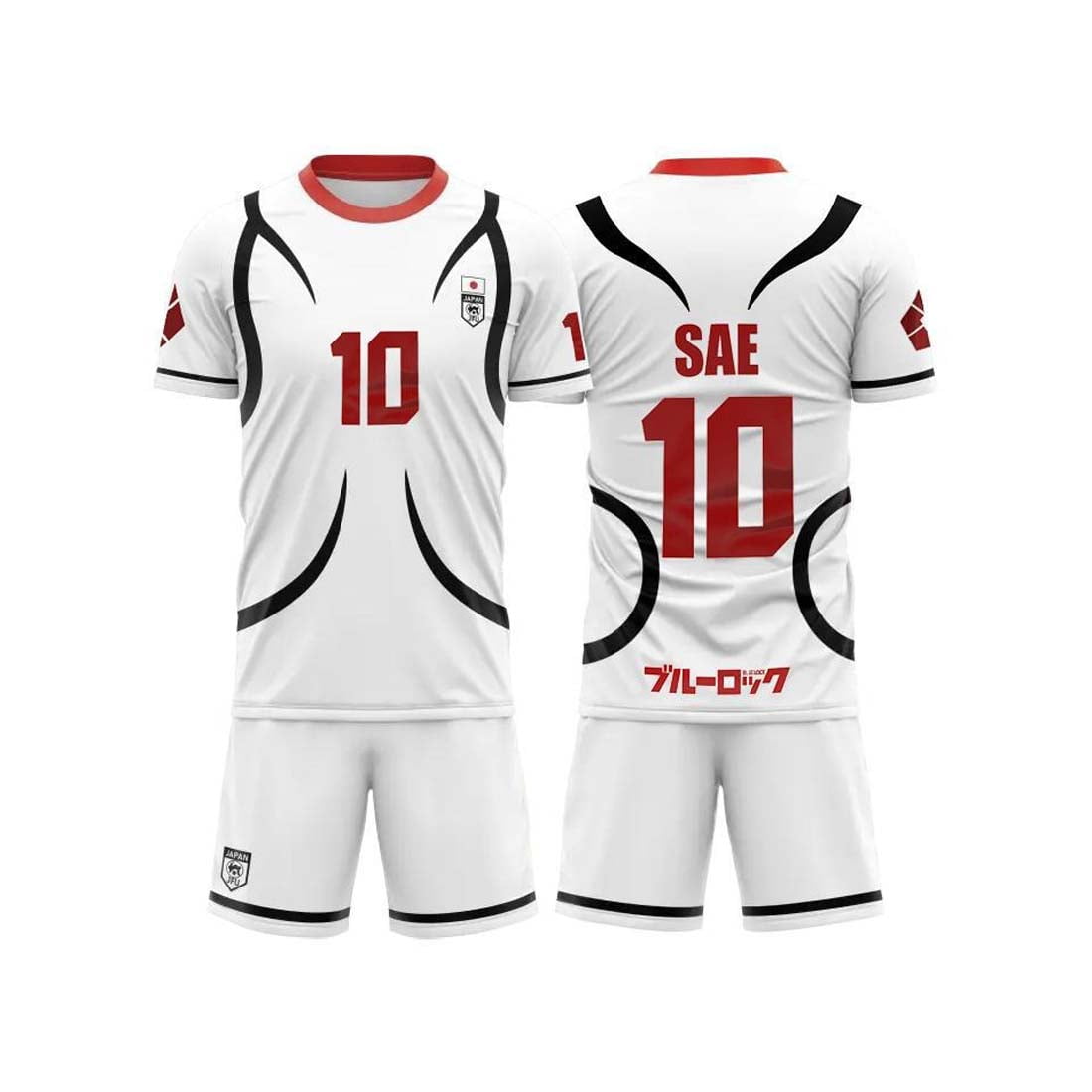 Anime Blue Lock U20 Jersey Sae Itoshi Merch - Walmart.com