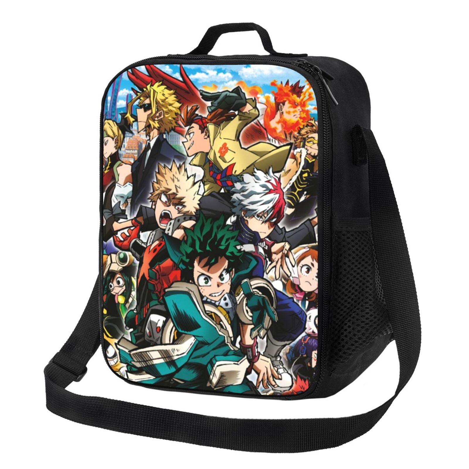 Anime Boku No Hero Insulated Lunch Bag Portable Thermal Lunchbag ...