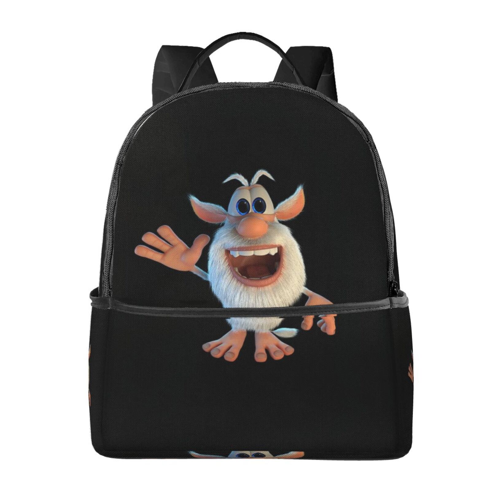 Anime Boo-Ba Backpack Cartoon School Bag Leather Daypack Casual Bookbag ...