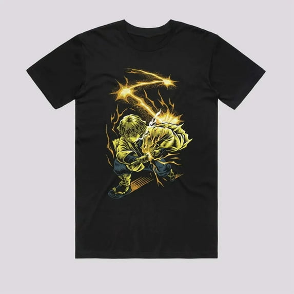 Anime Breath Of Thunder T-Shirt Size S-5XL, Gift For Friends, For New ...