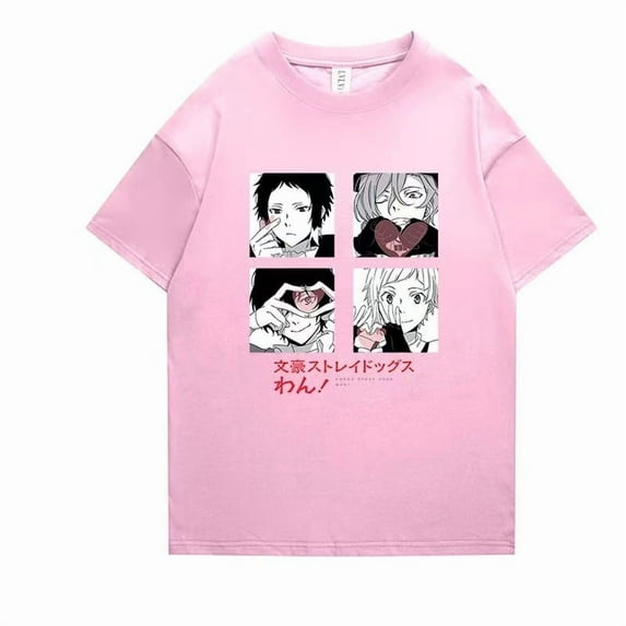 Anime Bungo Stray Dogs T-Shirt Dazai Osamu T-Shirt Men Women Summer ...