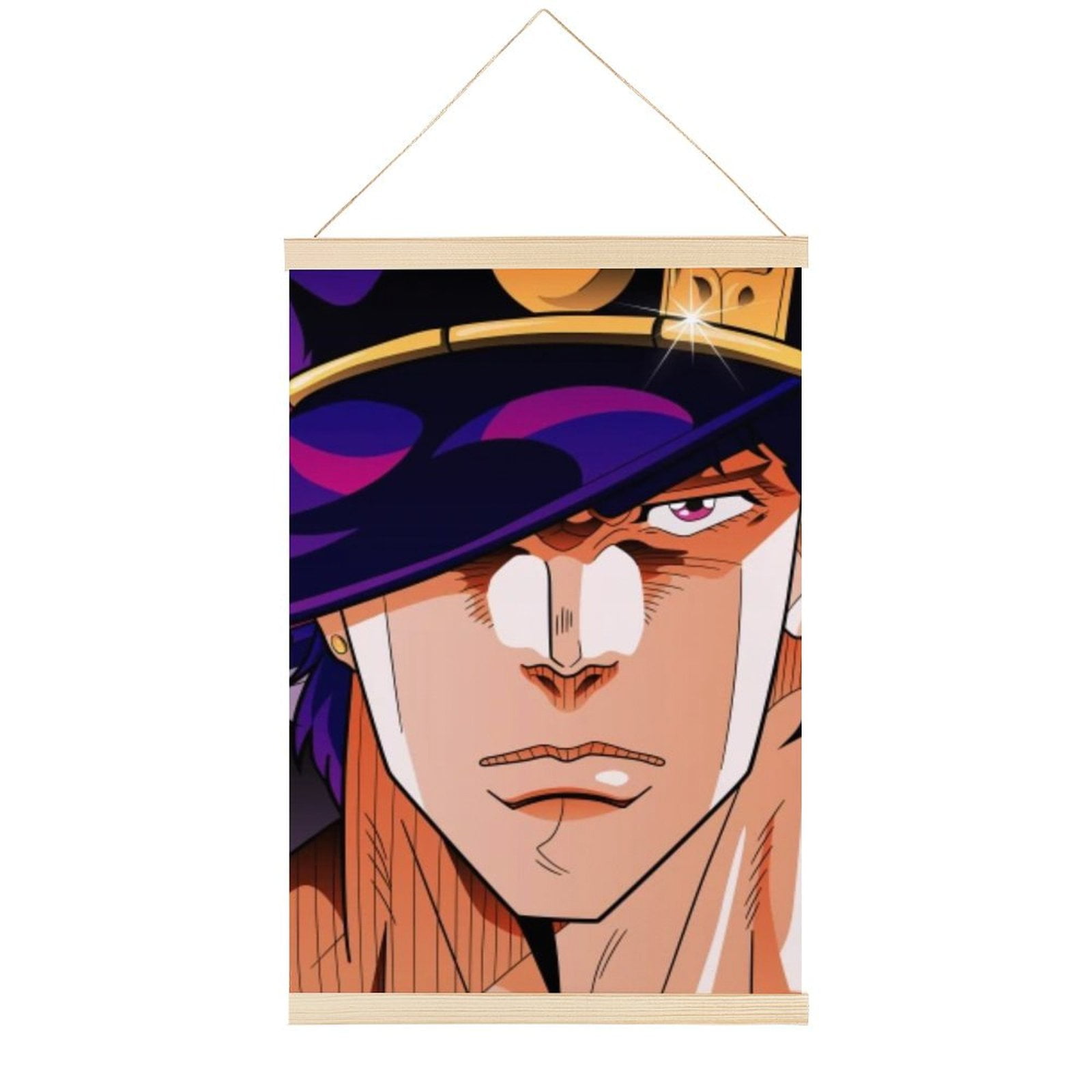 Anime Canvas Poster Scroll, JoJo's Bizarre Adventure Poster, Magnetic ...