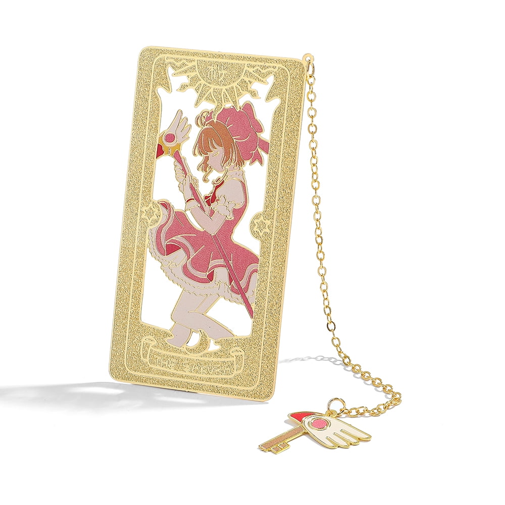 Anime Card-Captor Sakura Bookmark Cartoon Maid Manga Reading Bookmark ...