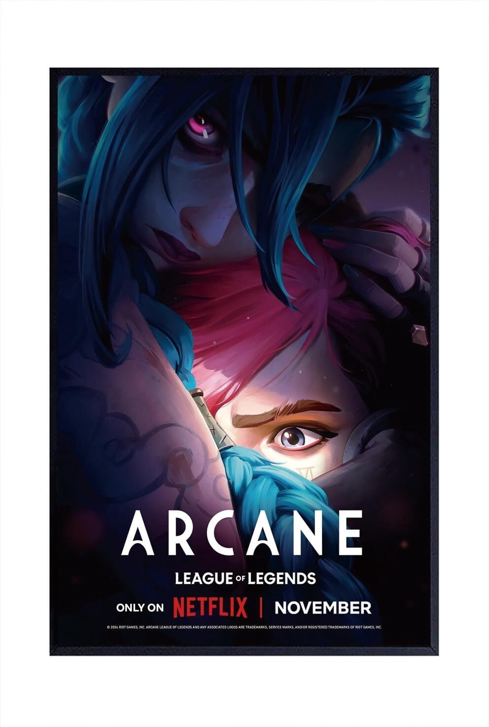 Anime Cartoon Arcane: League of Legends Season 2 TV Series Poster #1 ...