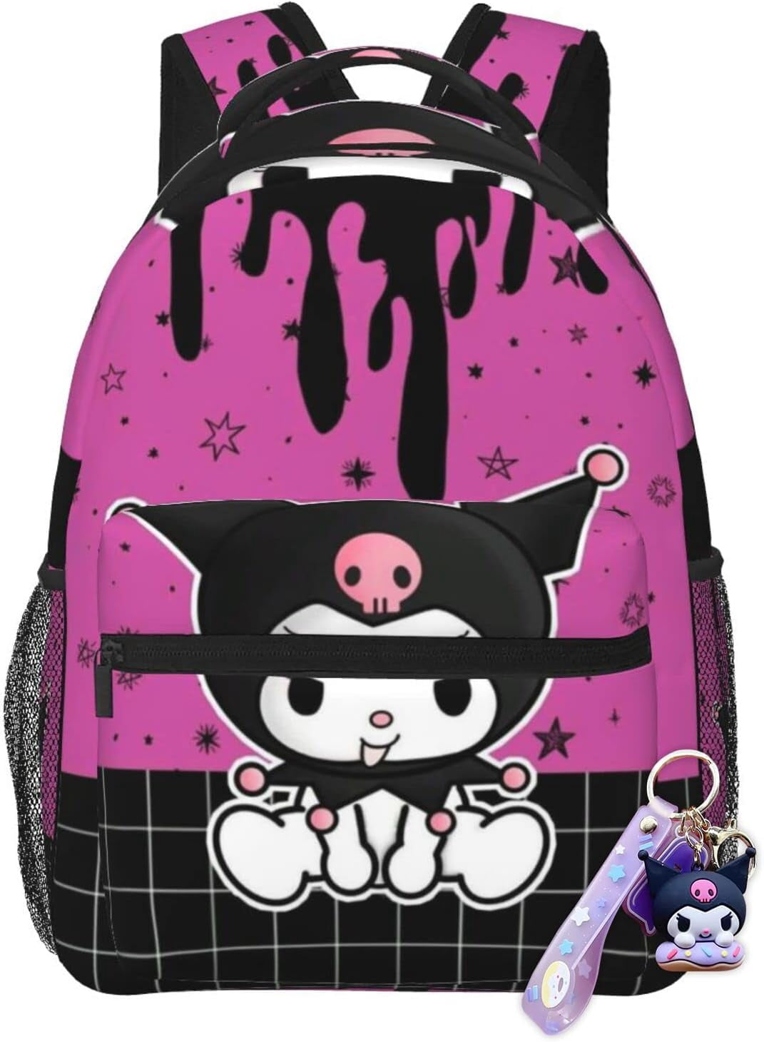 Anime Cartoon Backpack Ku Romi Watertight Casuals Daypack Shoulder ...