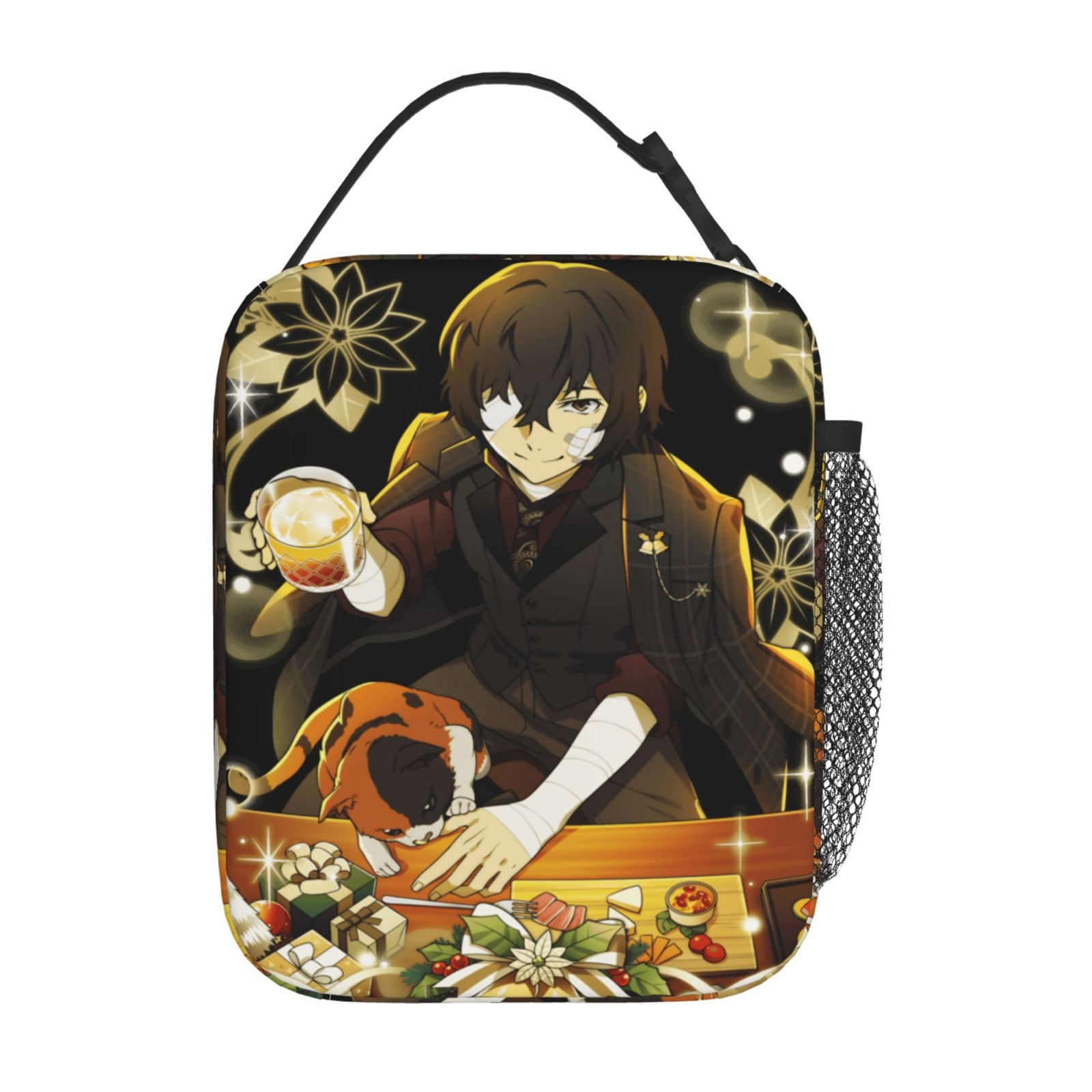 Bungo Stray Dogs Dazai Osamu Lunch Box - Insulated Lunch Bag For Cute Lunch Box Suitable ...