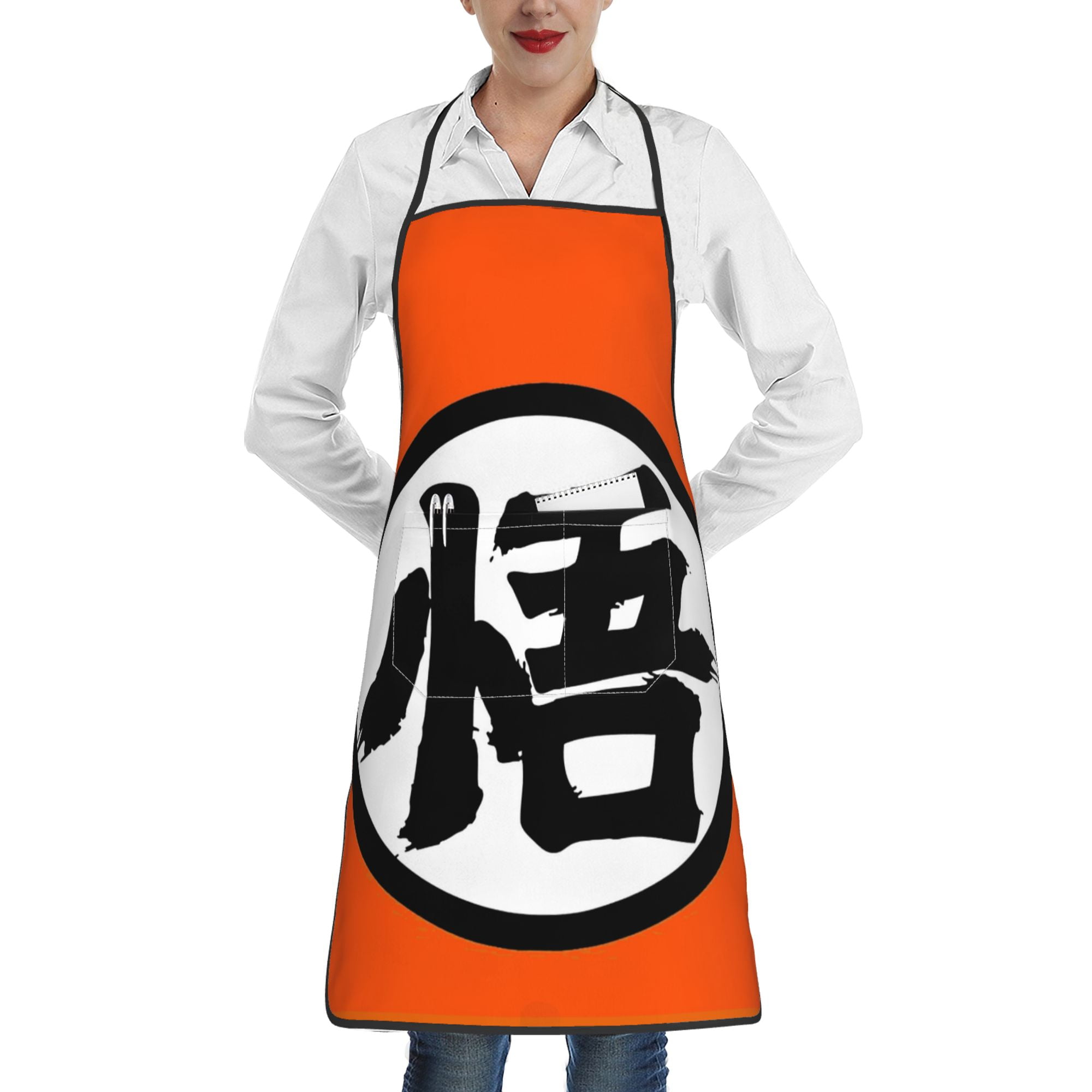 Anime Cartoon Dragon Ball Z Apron Water Stain Resistant Chef Cooking ...
