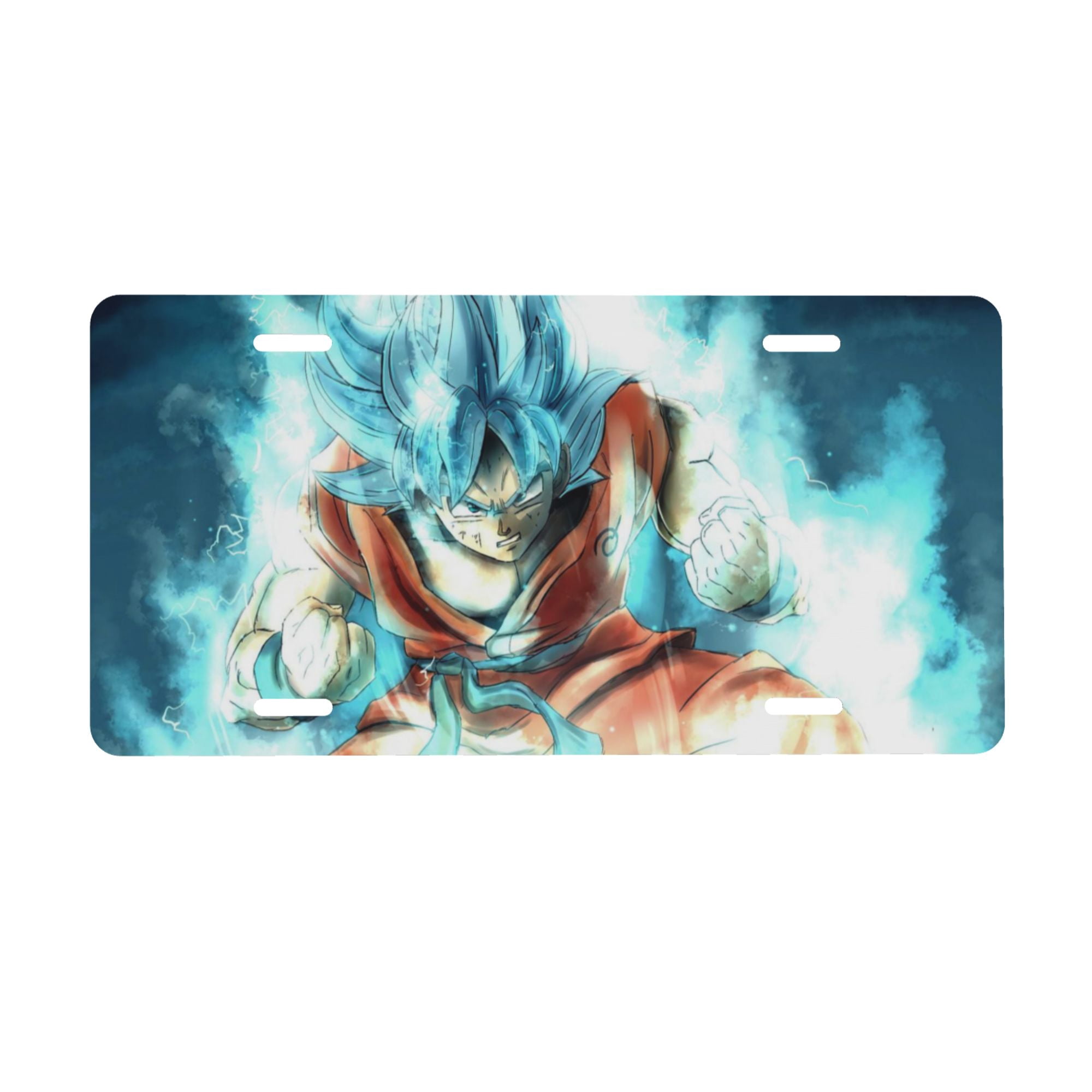 Anime Cartoon Dragon Ball Z Decorative Car Front License Plate for ...