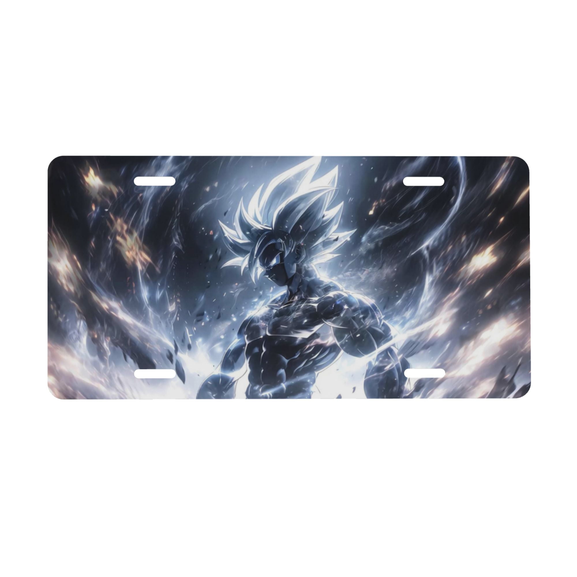 Anime Cartoon Dragon Ball Z Decorative Car Front License Plate for ...